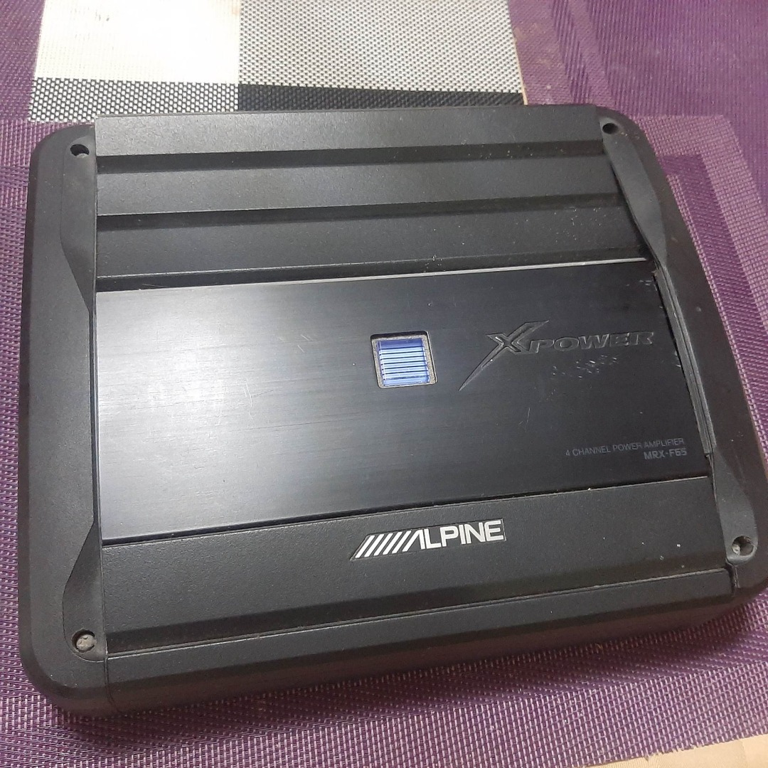 ALPINE MRX-F65 4 CHANNEL CAR AMPLIFIER, Audio, Soundbars, Speakers ...