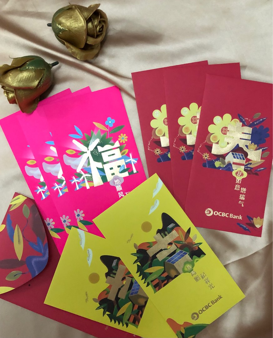 Red Packets ANG BAO $2-$5, Hobbies & Toys, Stationery & Craft, Art ...