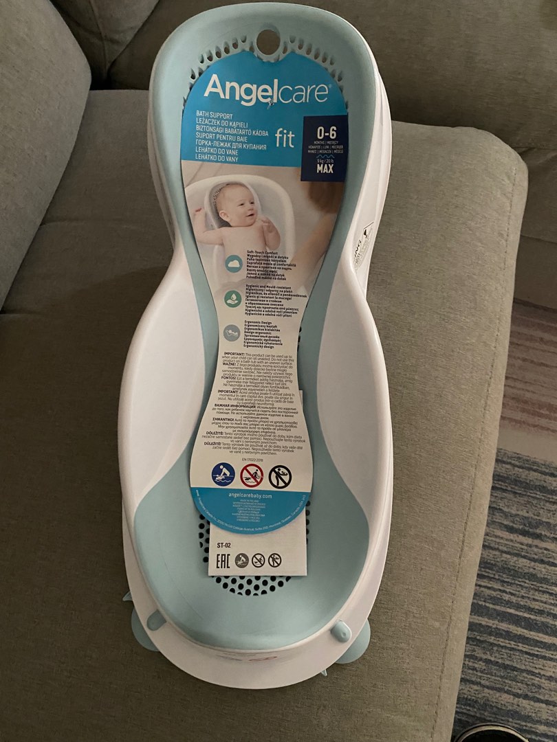 Angelcare Fit Bath Support, Babies & Kids, Bathing & Changing, Bathtub ...