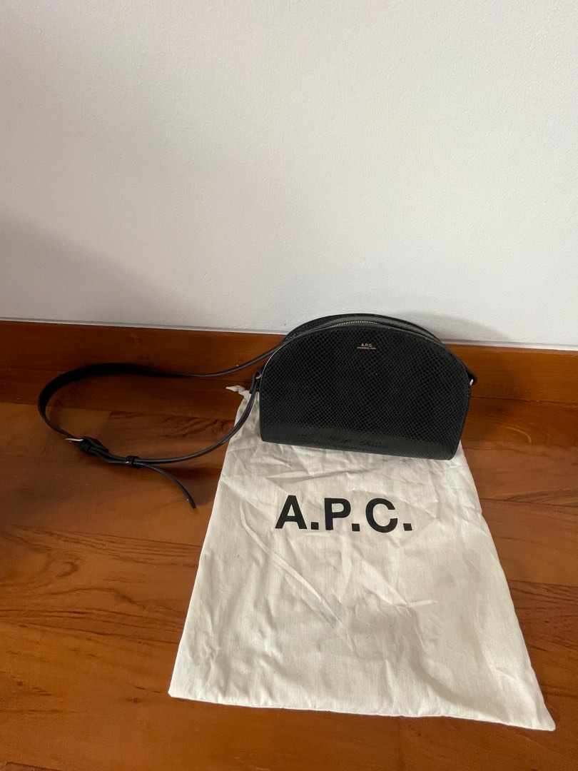APC half moon bag, Women's Fashion, Bags & Wallets, Cross-body Bags on ...
