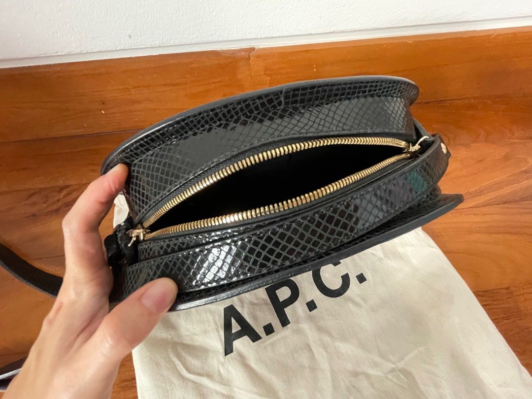 APC half moon bag, Women's Fashion, Bags & Wallets, Cross-body Bags on ...