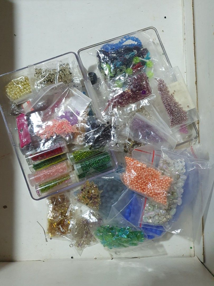 Assorted beads and diy guide, Hobbies & Toys, Stationery & Craft, Craft ...
