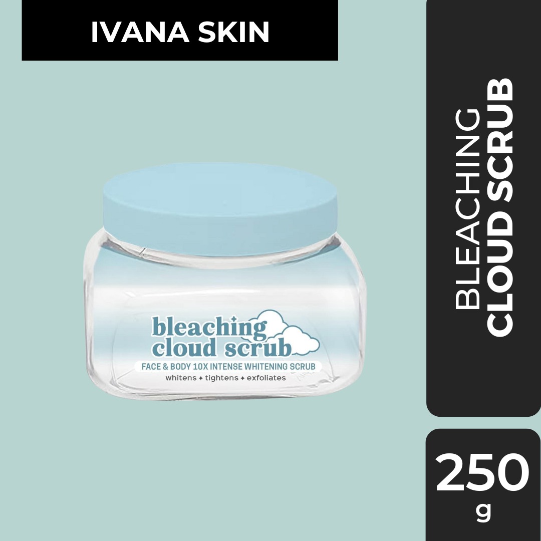 Authentic Ivana Skin Bleaching Cloud Scrub Face & Body, Beauty ...