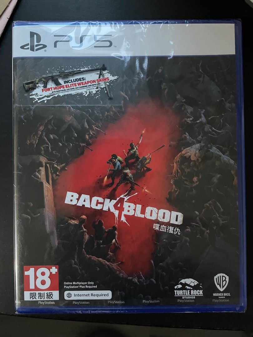 Back 4 Blood PS5 (BNIB), Video Gaming, Video Games, PlayStation on ...