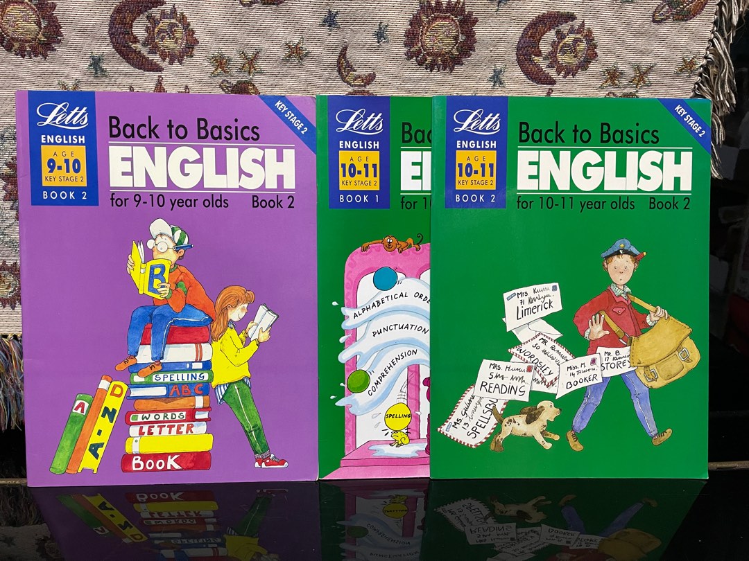 Back to Basics English 3本, 興趣及遊戲, 書本 & 文具, 補充練習 - Carousell