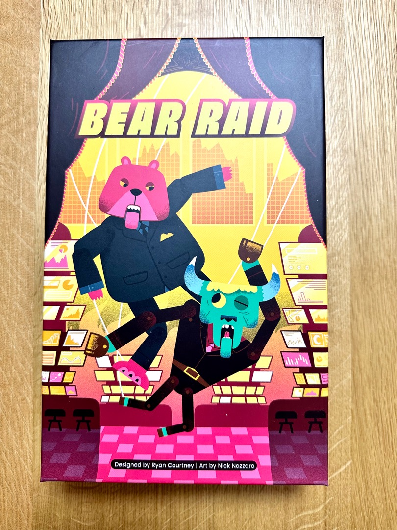 Bear Raid board game, Hobbies & Toys, Toys & Games on Carousell