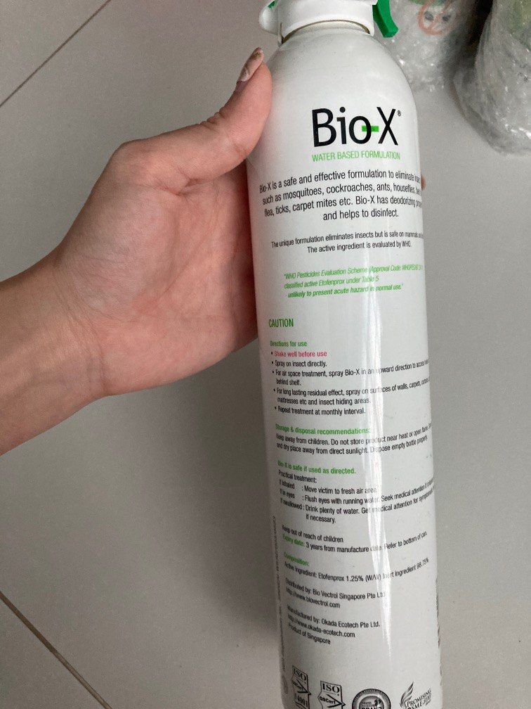 Bio-X Spray 600ml, Furniture & Home Living, Cleaning & Homecare ...