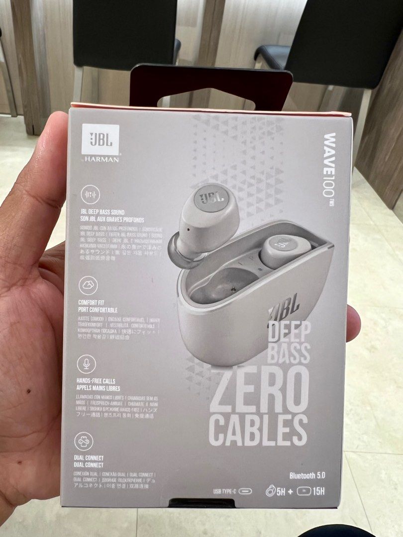 BNEW JBL Wave 100 Tws, Audio, Headphones & Headsets on Carousell