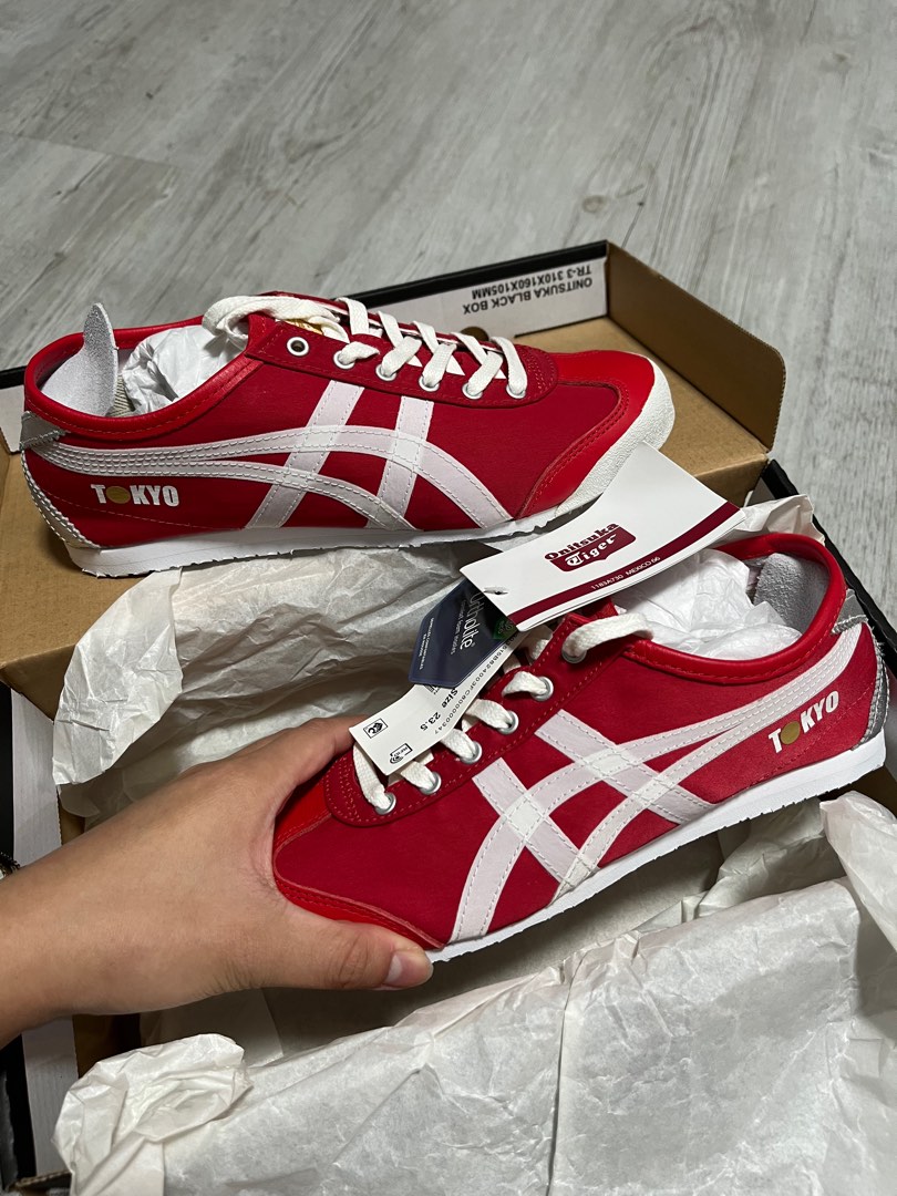 BNIB authentic Onitsuka tiger Mexico 66 Tokyo Classic Red/White ...