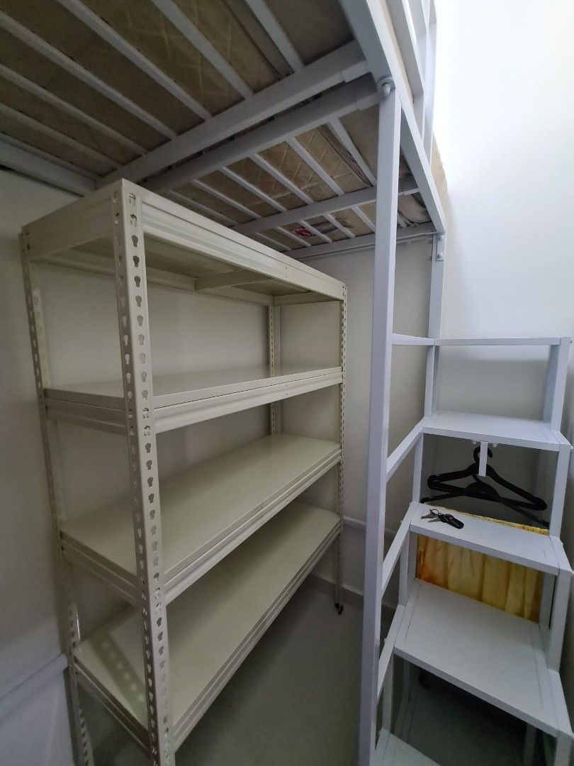 Boltless Rack, Storage Rack, Shelving Rack, L Shape Rack, Furniture ...