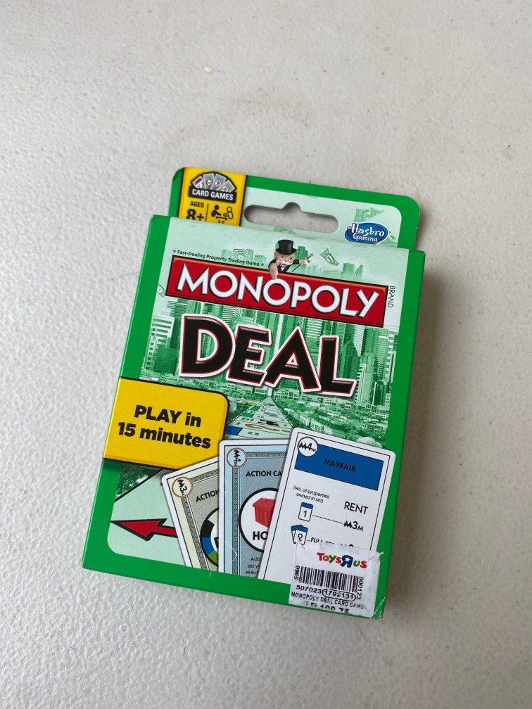 Brand new Monopoly Cards, Hobbies & Toys, Toys & Games on Carousell