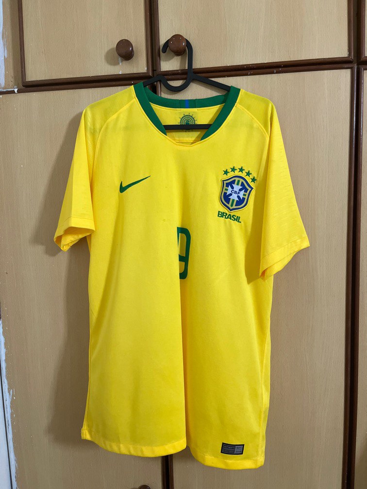 Brazil jersey( Jesus), Men's Fashion, Tops & Sets, Tshirts & Polo ...