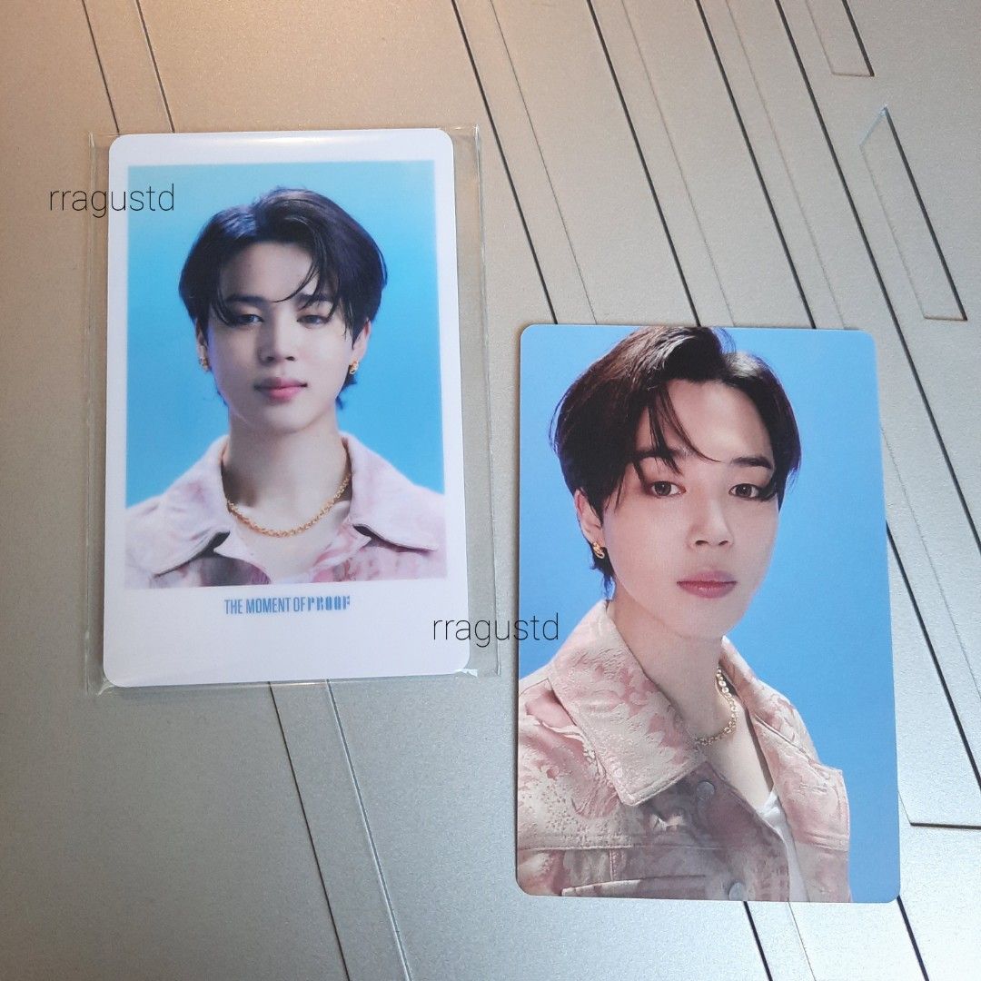 BTS JIMIN PROOF COLLECTOR'S POB & PHOTOCARD A, Hobbies & Toys, Memorabilia & Collectibles, K ...
