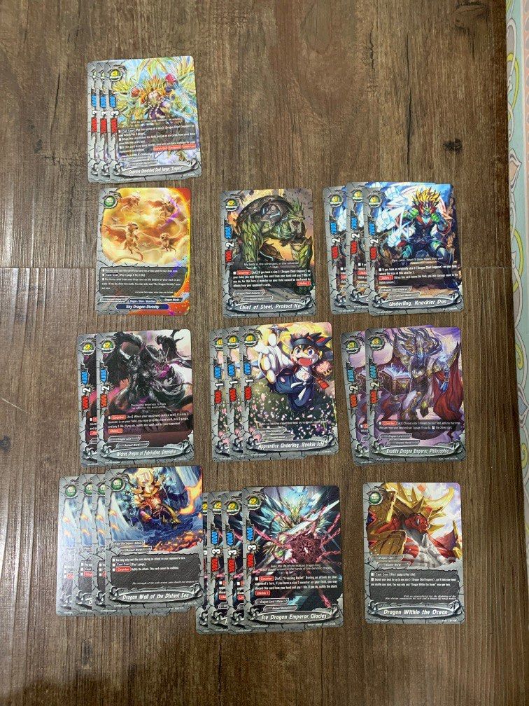 buddyfight duel jaeger deck, Hobbies & Toys, Toys & Games on Carousell
