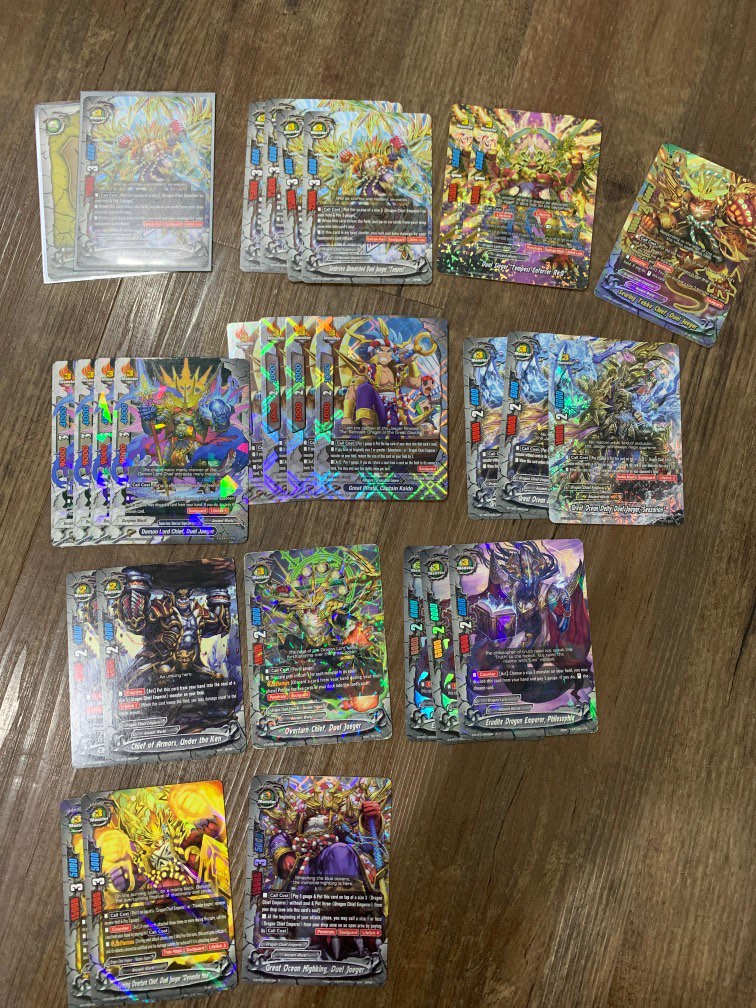 buddyfight duel jaeger deck, Hobbies & Toys, Toys & Games on Carousell
