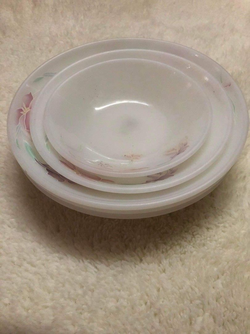 Bundled korean surplus plates, Furniture & Home Living, Kitchenware ...