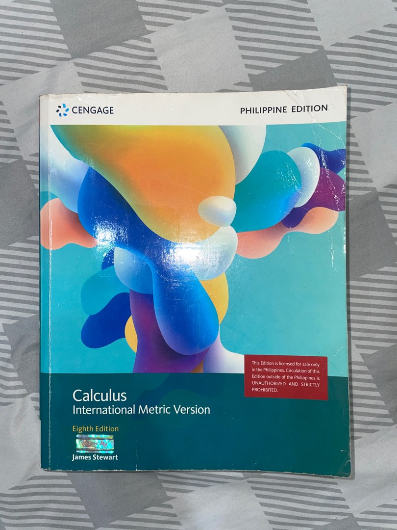 Calculus International Metric Version Philippine Edition, Hobbies ...
