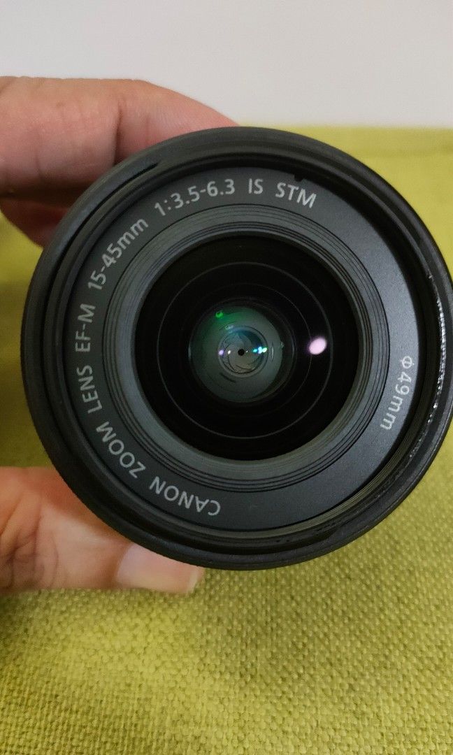 Canon ef-m efm 15-45mm IS STM lens for mirrorless camera, Photography, Lens & Kits on Carousell