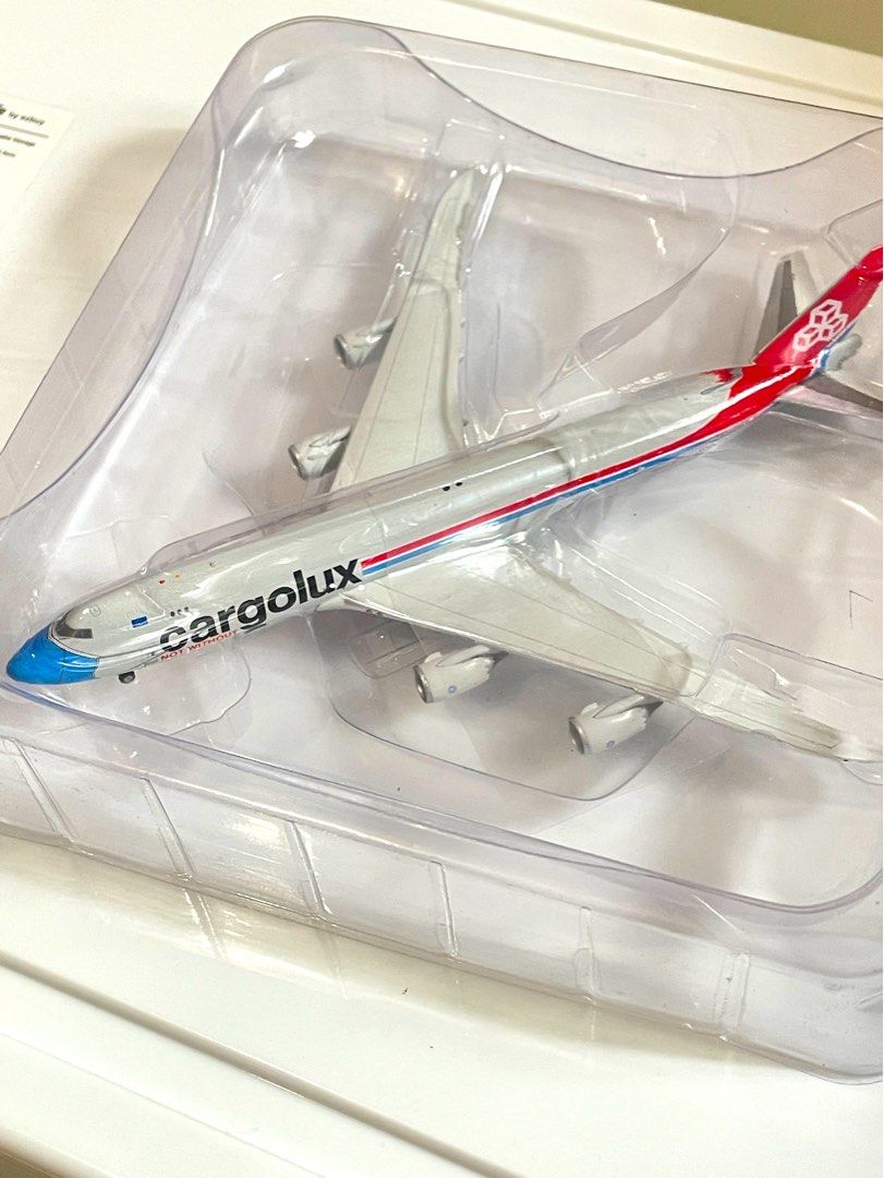 Cargolux 747-8F Special Mask livery plane model, Hobbies & Toys, Toys ...