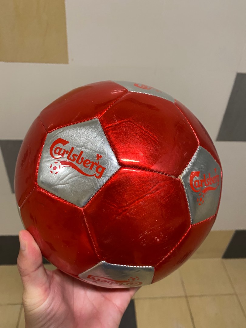 Carlsberg Soccer Foot Ball, Sports Equipment, Sports & Games, Racket ...