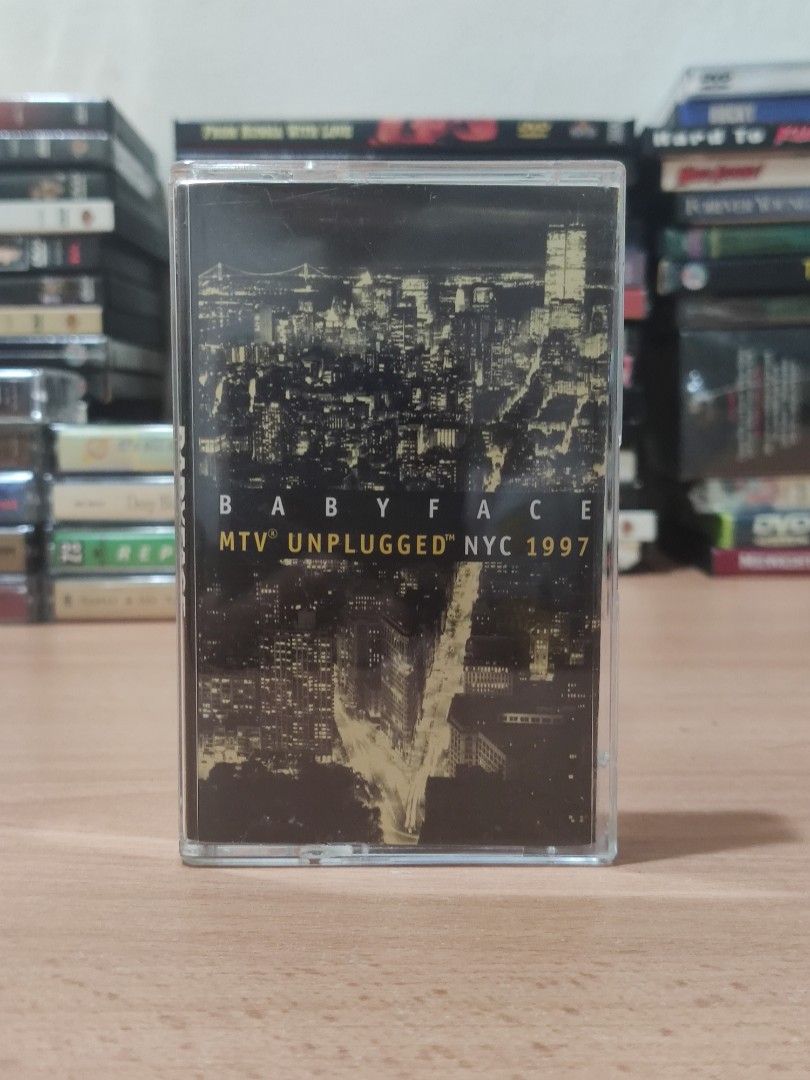 (Cassette) Babyface MTV Unplugged NYC 1997, Hobbies & Toys, Music ...