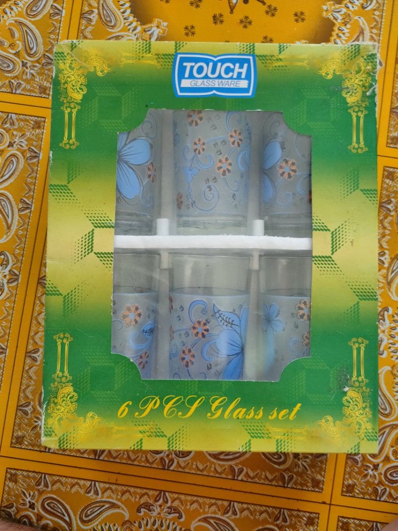 Cawan Gelas Antik Vintage, Furniture & Home Living, Kitchenware ...