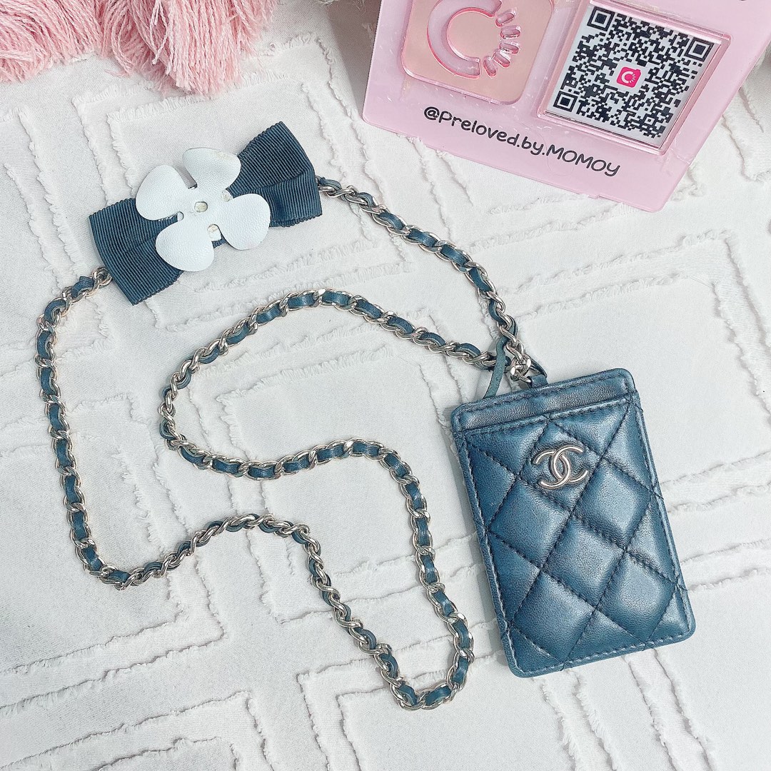 CHANEL chain lanyard, Women's Fashion, Bags & Wallets, Purses & Pouches ...