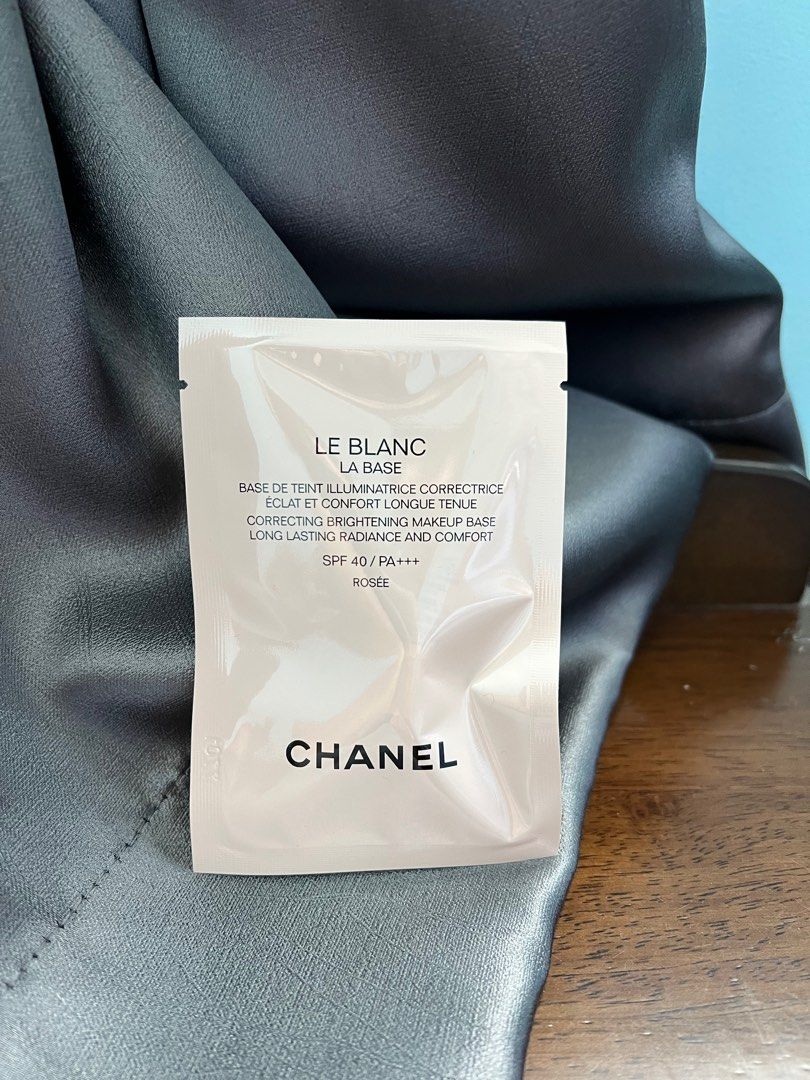 Chanel Le Blanc base sample, Beauty & Personal Care, Face, Makeup on ...