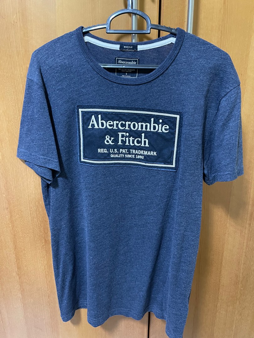 Classic A&F Muscle Fit Tee, Men's Fashion, Tops & Sets, Tshirts & Polo ...