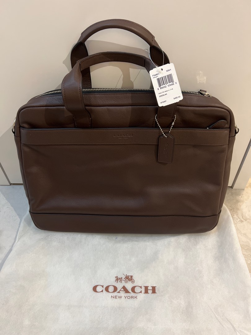 Coach document bag, Men's Fashion, Bags, Briefcases on Carousell