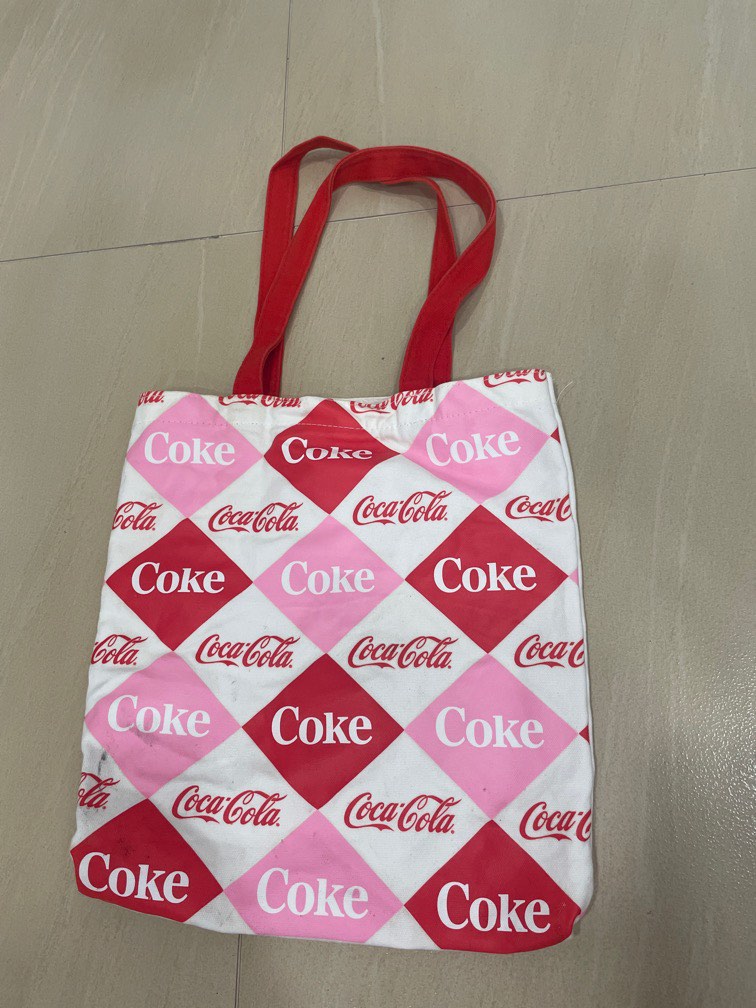 Coca-Cola tote bag, Women's Fashion, Bags & Wallets, Tote Bags on Carousell