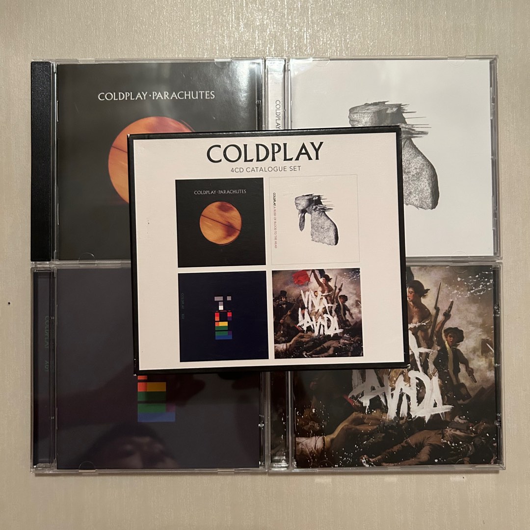 Coldplay 4CD set, 興趣及遊戲, 音樂樂器 & 配件, 音樂與媒體 - CD 及 DVD - Carousell