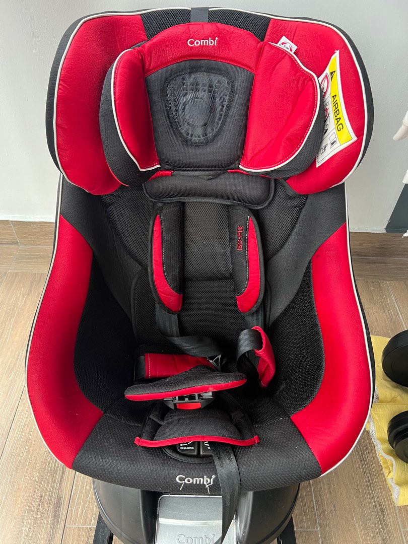 Combi child car seat 360 ISOFix, Babies & Kids, Going Out, Car Seats on Carousell