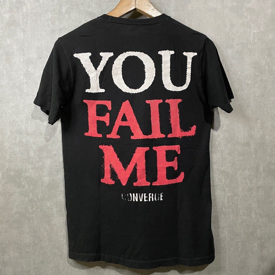 Converge You Fail Me - baju band kaos, Fesyen Pria, Pakaian , Atasan di ...