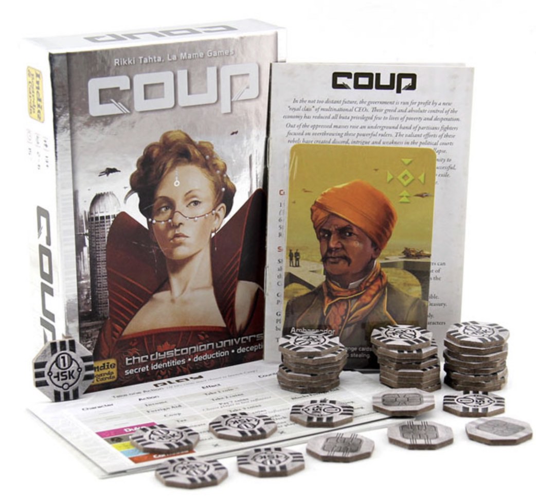 Coup Card Board Game, Hobbies & Toys, Toys & Games on Carousell