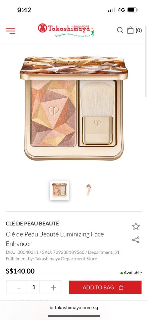 CPB Luminizing Face Enhancer, Beauty & Personal Care, Face, Makeup on ...