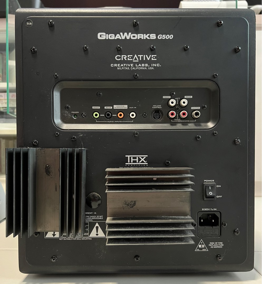 Creative G500 Subwoofer, Audio, Soundbars, Speakers & Amplifiers on ...