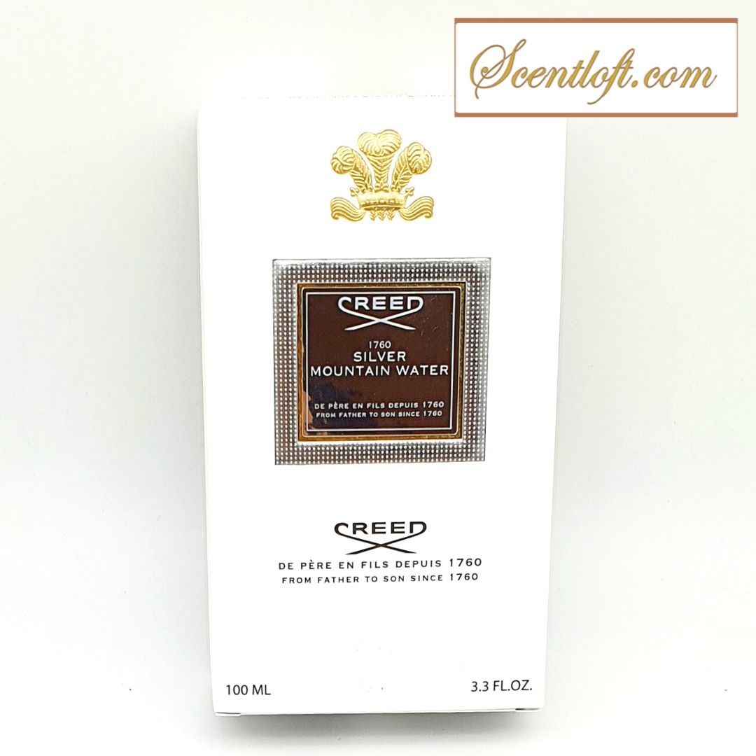 CREED Silver Mountain Water EDP 100ml Tester/ Retail Box BNIB + Free ...