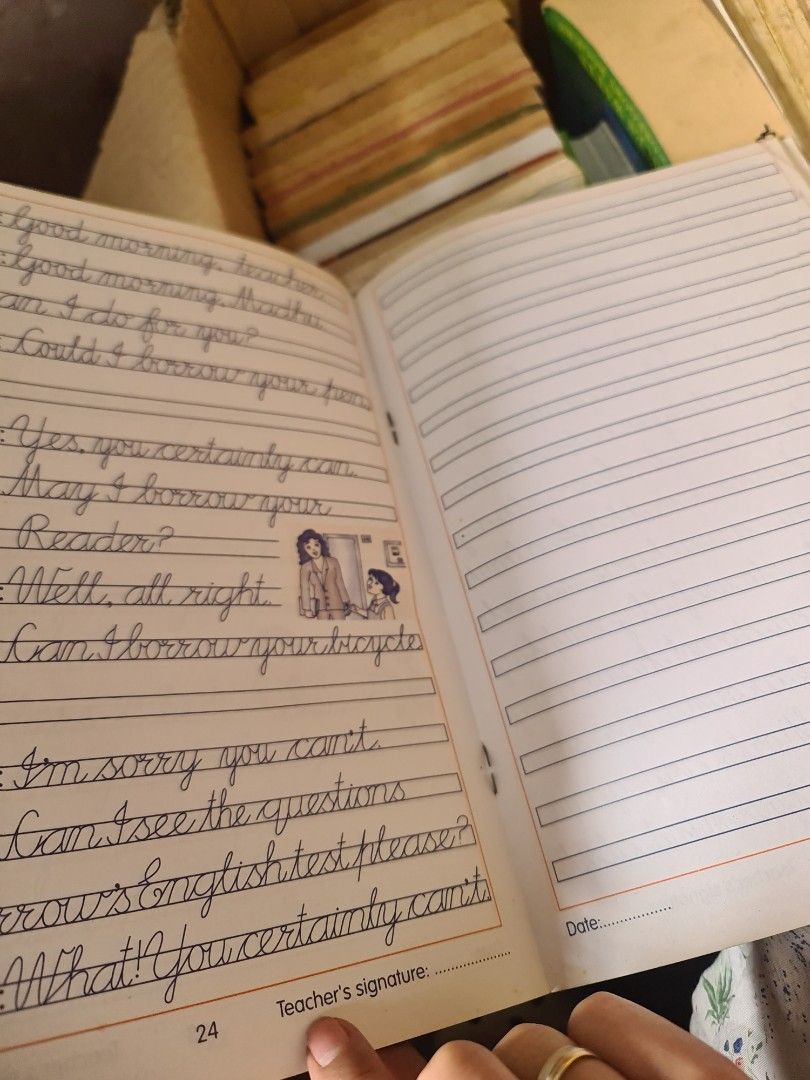 CURSIVE WRITING, Hobbies & Toys, Books & Magazines, Children's Books on ...