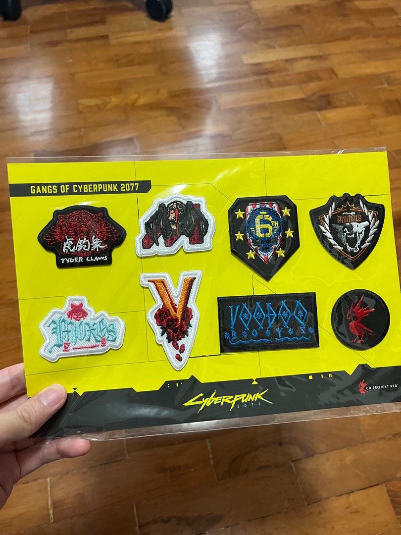 Cyberpunk 2077 patches, Hobbies & Toys, Memorabilia & Collectibles, Fan Merchandise on Carousell