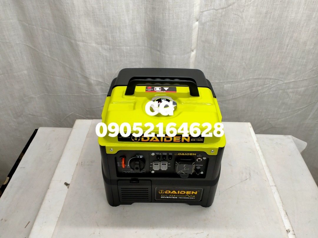 DAIDEN 1000W GASOLINE INVERTER GENERATOR, Commercial & Industrial ...