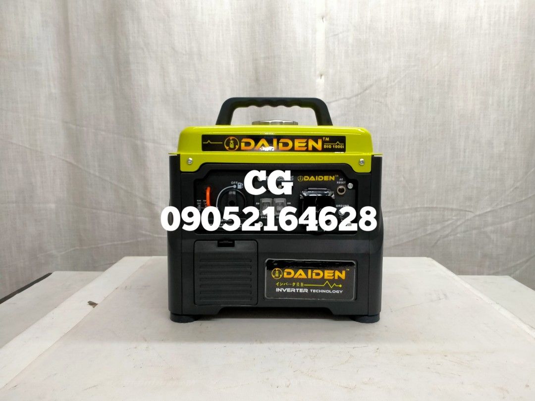 DAIDEN 1000W GASOLINE INVERTER GENERATOR, Commercial & Industrial ...