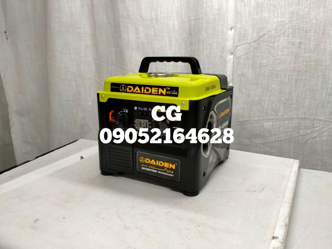 DAIDEN 1000W GASOLINE INVERTER GENERATOR, Commercial & Industrial ...