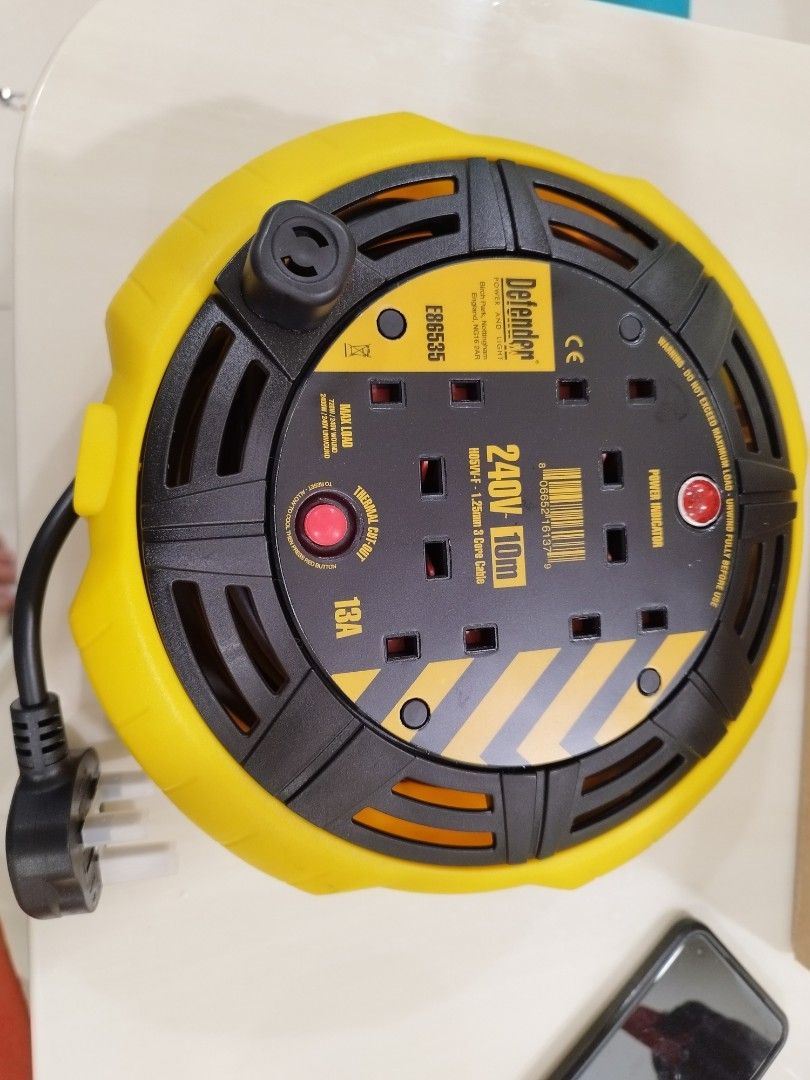 Defender 10 Meter Extension Cable (New), TV & Home Appliances ...