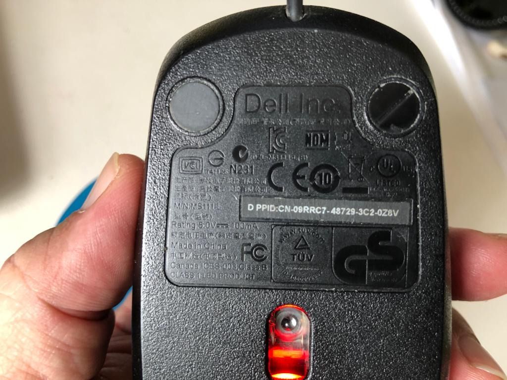 DELL keyboard KB212-B and DELL mouse combo, Computers & Tech, Parts ...