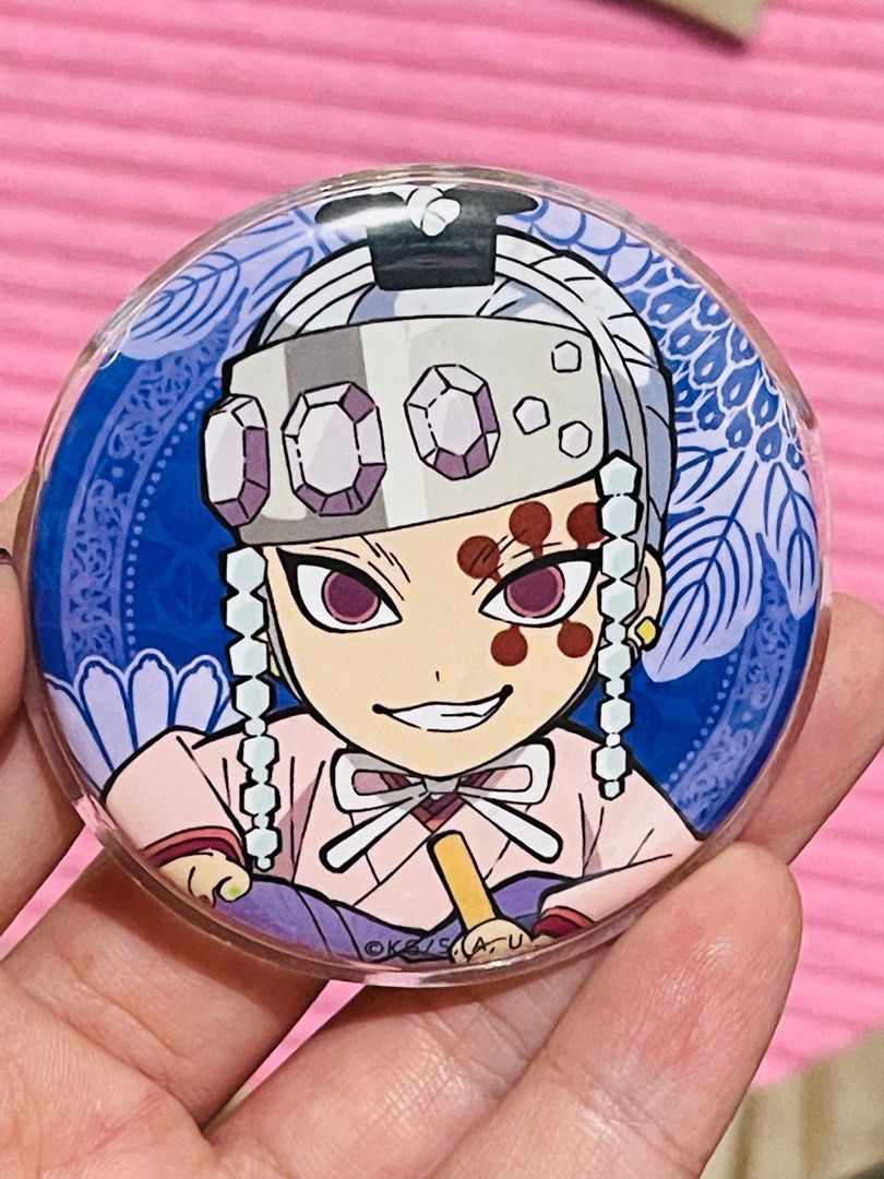 Demon Slayer Tengen Metal Pin set, Hobbies & Toys, Toys & Games on ...