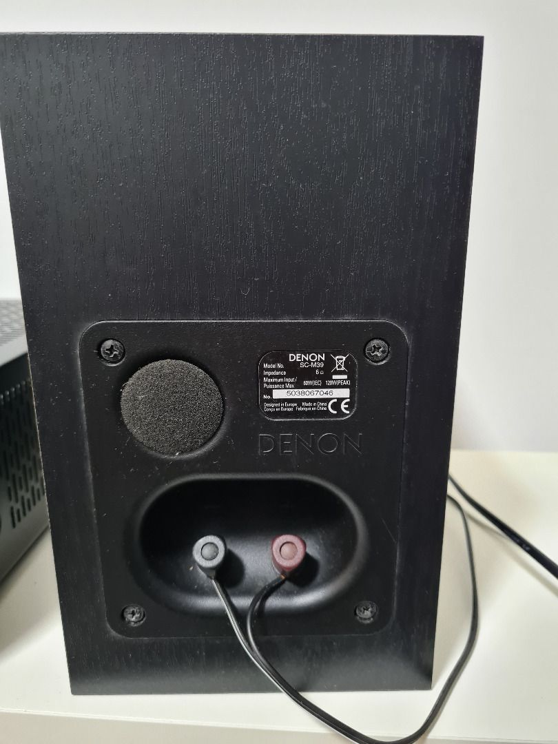 Denon SC-M39 speakers, Audio, Soundbars, Speakers & Amplifiers on Carousell