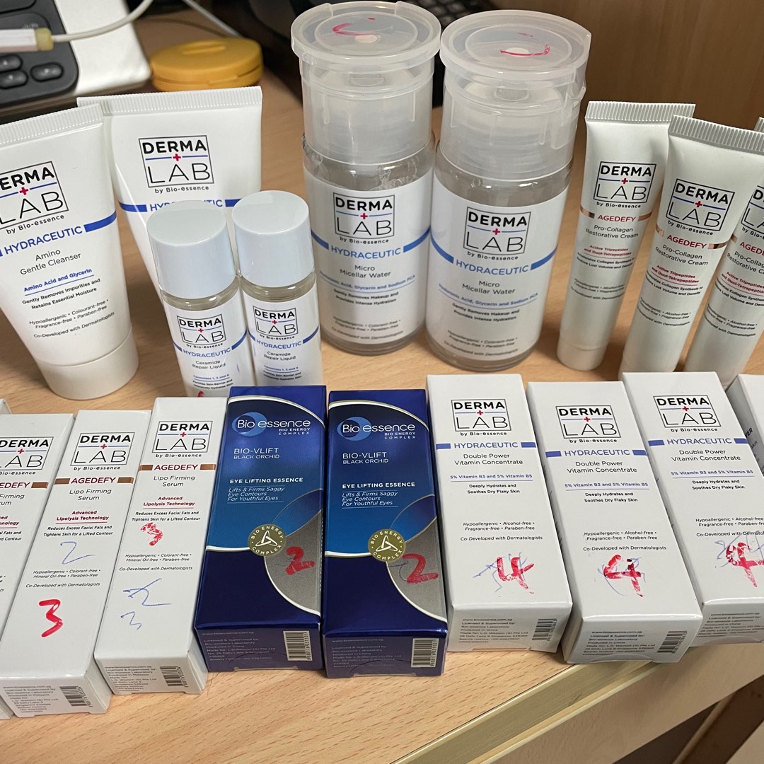 Derma lab skincare samples, Beauty & Personal Care, Face, Face Care on ...