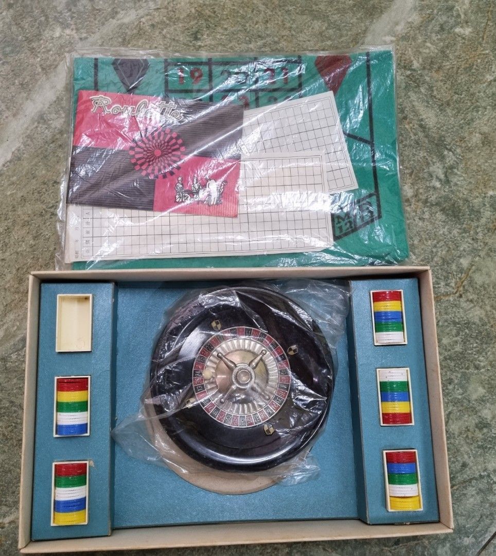 Diecast Metal Roulette and Bingo game, Hobbies & Toys, Toys & Games on ...