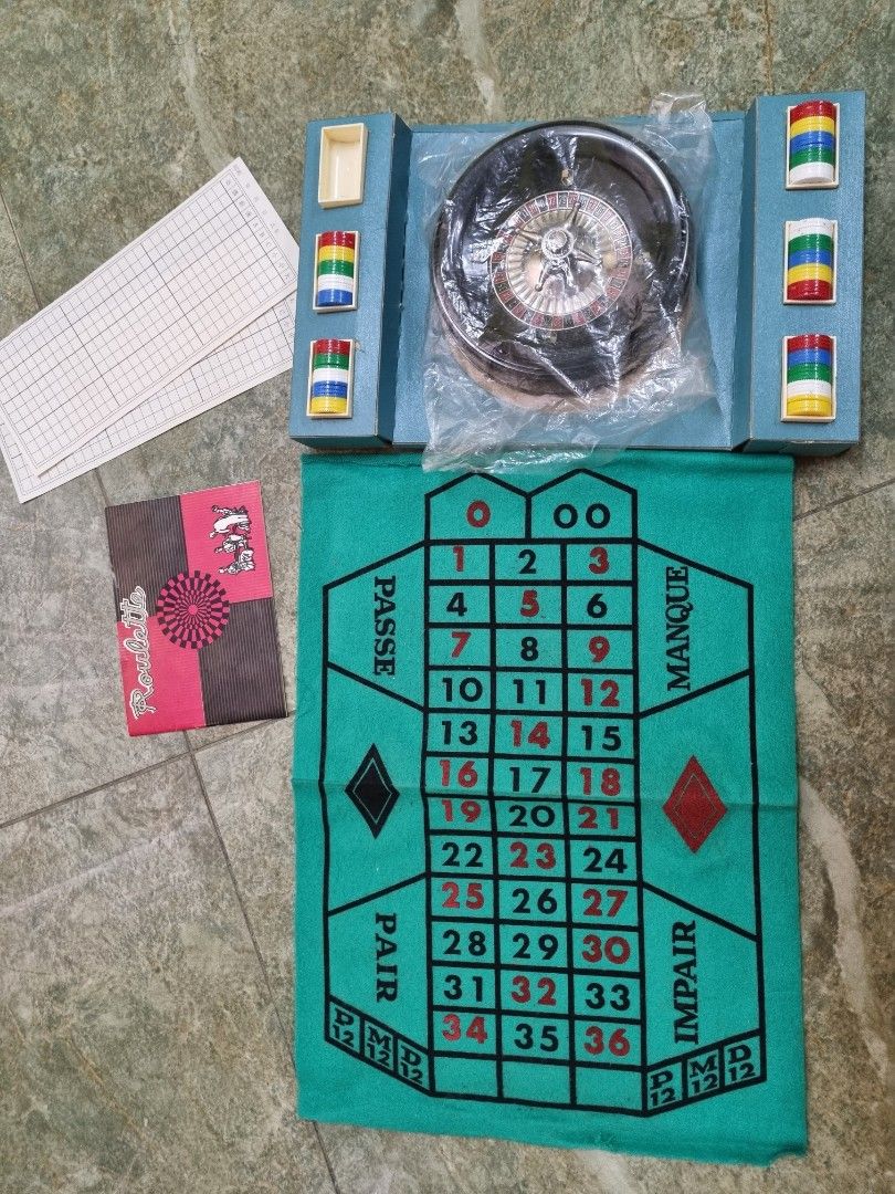 Diecast Metal Roulette and Bingo game, Hobbies & Toys, Toys & Games on ...